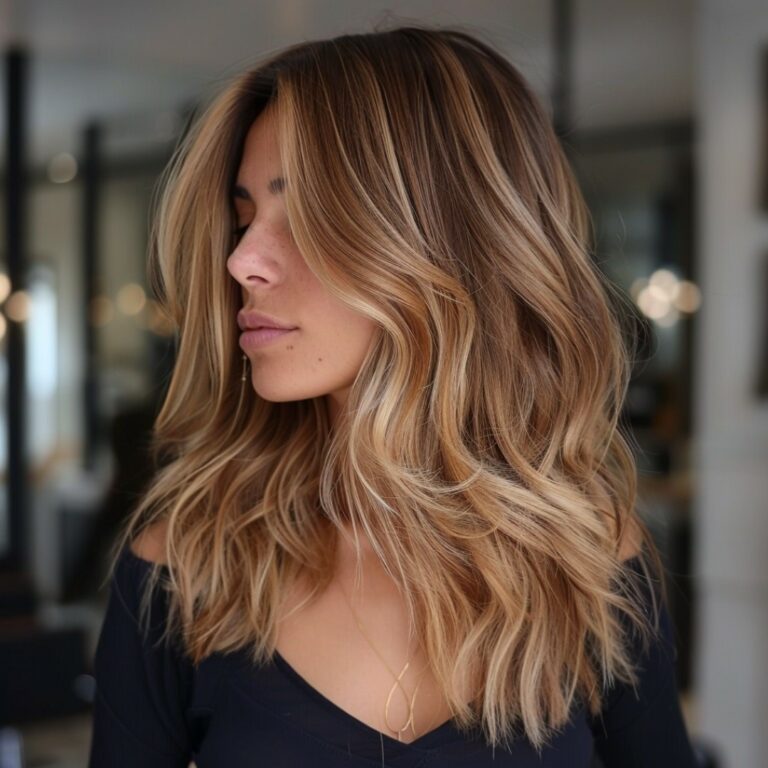 Balayage miel: Idées pour une touche de douceur pour vos cheveux!
